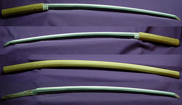 Japanese Sword - Tachi Style Gendai Yasukuni Sword by Master Smith Yasunori
